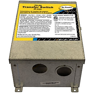 Go Power! TS-50 50 Amp Automatic Transfer Switch