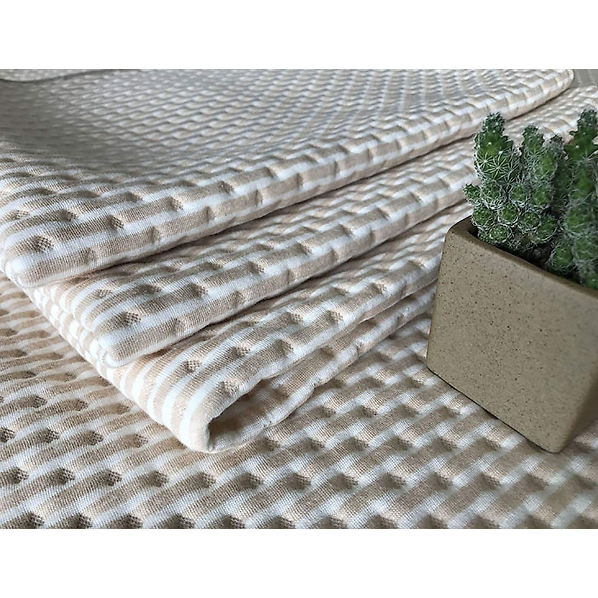 39"X47" Washable Waterproof Urine Pads Incontinence Bed Diaper Changing Mat Mattress Sheet Protector, Absorbency Hosptial Pee Pads Quilt Underpad Sheet for Baby Adults, Beige