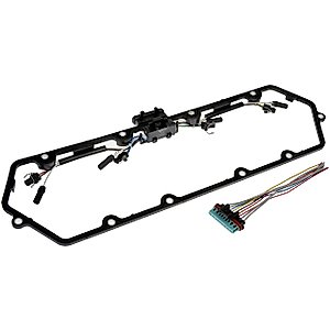 Dorman 615-201 Engine Valve Cover Gasket Compatible with Select Ford / IC Corporation / International Models , Black, Left, Right