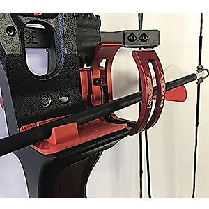 Vapor Trail Archery Arrow Rest Pro V, Right Hand, Red Arm