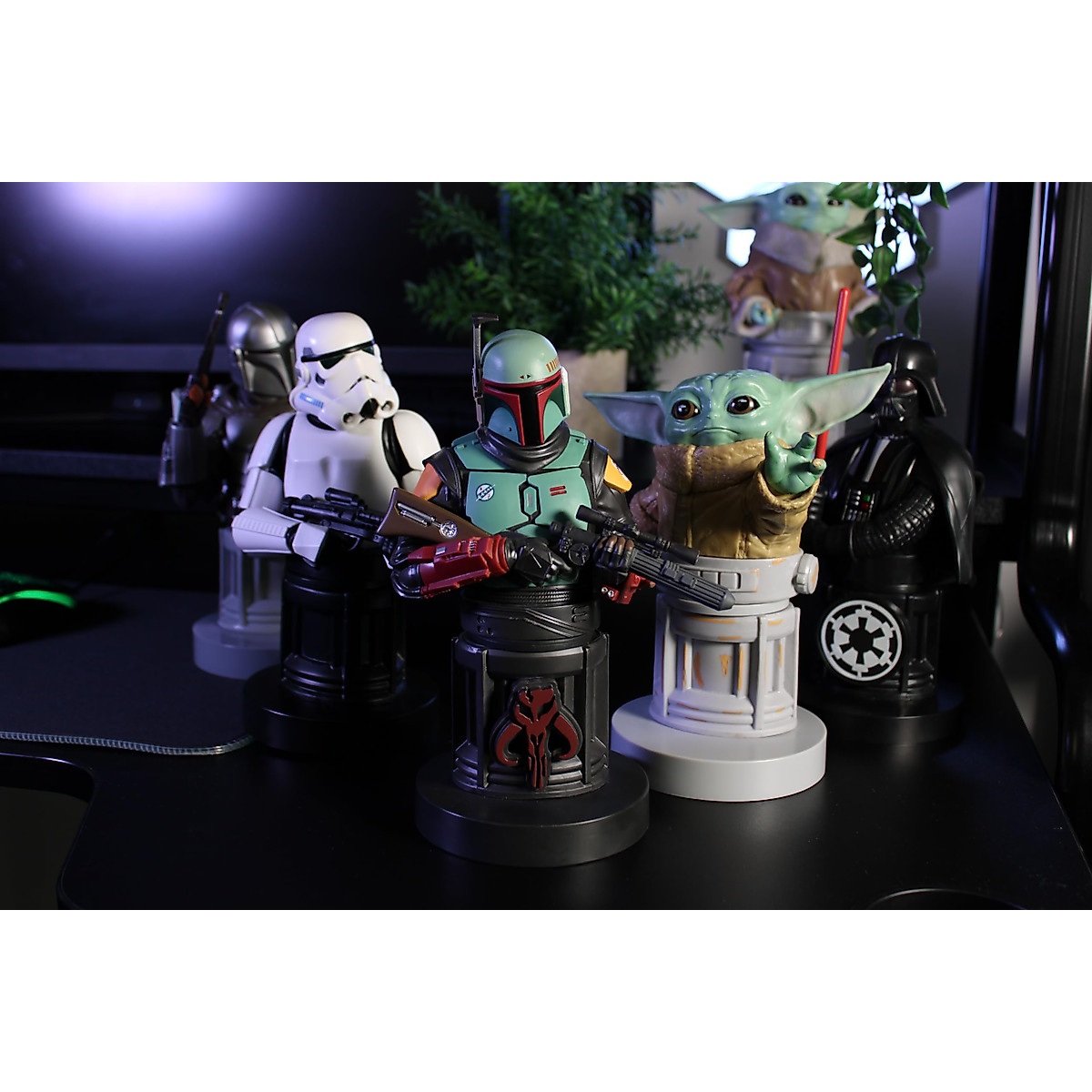 Cableguys Boba Fett The Mandalorian CableGuy Gaming Controller Phone Holder Stand (PS5)