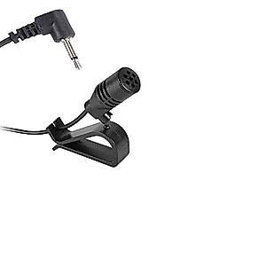 for Car Radio Navigation External 3.5mm Microphone Mic Compatible for JVC Kenwood Sony Jensen Alpine Car Stereo CD DVD Player