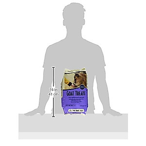 Manna Pro Goat Treats - Made with Oatmeal – Daily Goat Treats - Licorice Flavor – 6 Pounds of Goat Treats