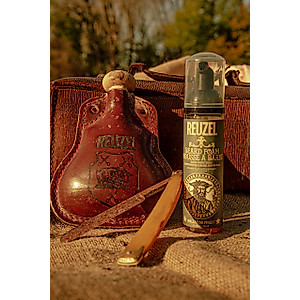 Reuzel Beard Foam, Reduces Beardruff And Itchy Skin, 2.36 Oz