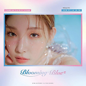 Chungha - [Blooming Blue]3rd Mini Album CD+82p Booklet+1p Post+Card+Bookmark K-POP Sealed