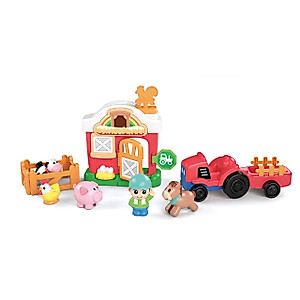 Kidoozie Lights 'n Sounds Farm Set - Playset Activity Toy for Children Ages 2 Years and Older (G02591)