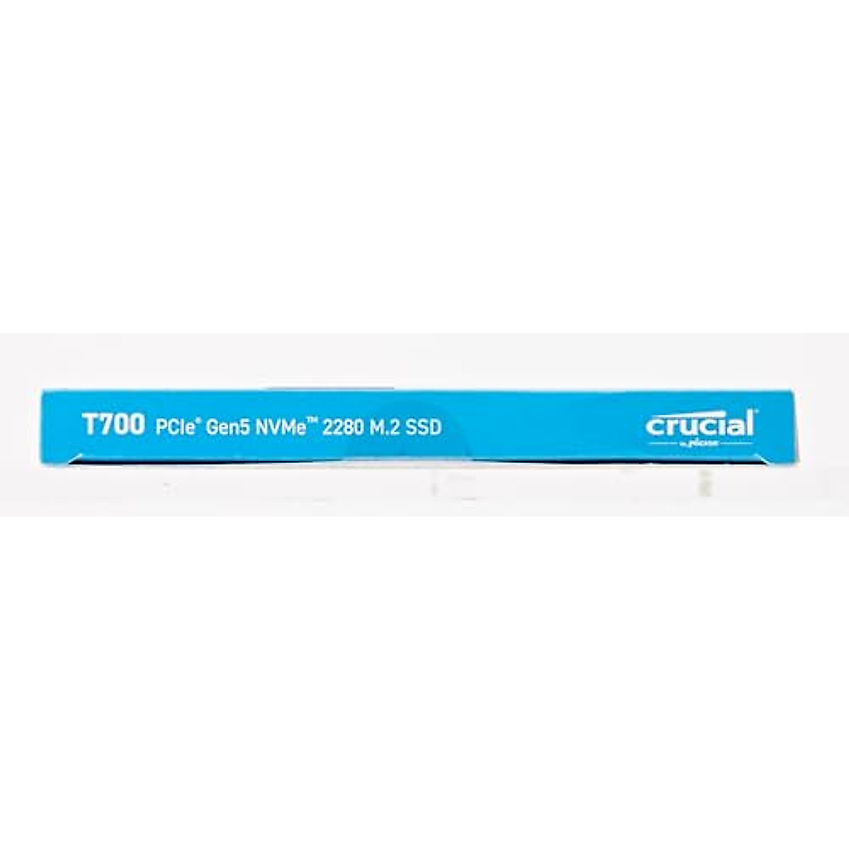 Crucial T700 4TB Gen5 NVMe M.2 SSD - Up to 12,400 MB/s - DirectStorage Enabled - CT4000T700SSD3 - Gaming, Photography, Video Editing & Design - Internal Solid State Drive