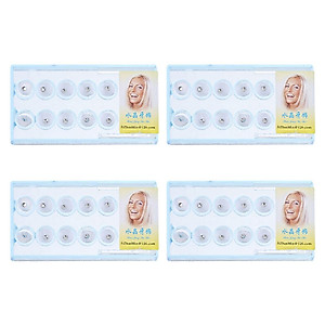 FRCOLOR Teeth Shiny Jewelry 40 Pcs Tooth Tooth Crystals Jewelry gems Gems Crystal Diamond Jewelry