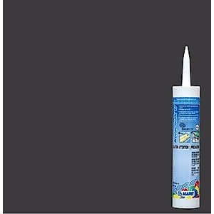 Mapei Keracaulk U Unsanded Caulk (Black) - 10.5-oz