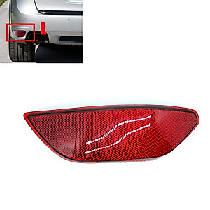 Trimla Rear Reflector for 11-14 Porsche Cayenne 92A 958 Fit Basic Turbo GTS Sport S 3.0L 3.6L 4.8L 2011 2012 2013 2014 bumper Left Right Driver Side 95863110500 95863110600 (Left)