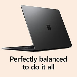 Microsoft Surface Laptop 5 (2022), 15" Touch Screen, Thin & Lightweight, Long Battery Life, Fast Intel i7 Processor for Multi-Tasking, 512GB Storage with Windows 11, Black