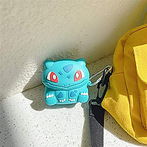 Jowhep for AirPod Pro 2019/Pro 2 Gen 2022 Case for AirPods Pro Cover Air Pods Pro Cases Silicone Cartoon Funny Fashion Kawaii Cute Fun Design Fidget Shell for Girls Boys Friends Girly (Frog Seed)