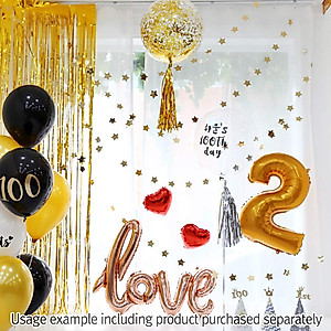 ebabyland 3Pack Gold Star garland - star banner - gold decor graduation party decorations 2022 Bridal Shower baby shower decor gold birthday decorations Baptism Decorations party supplies