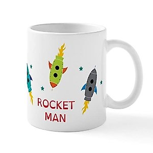 CafePress Rocket Man Mug Ceramic Coffee Mug, Tea Cup 11 oz