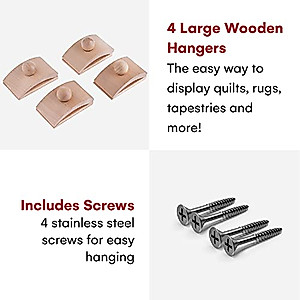 Classy Clamps Wooden Quilt Wall Hangers Gift Bundles