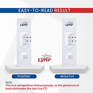 Lead Water Testing Kit for Drinking Water, Well Water Testing Kit, Water Tester Results in Minutes – Simple 3-Step Procedure, Drinking Water Test Kit - Home Lead Water Test Kit, 10 PPB Sensitivity