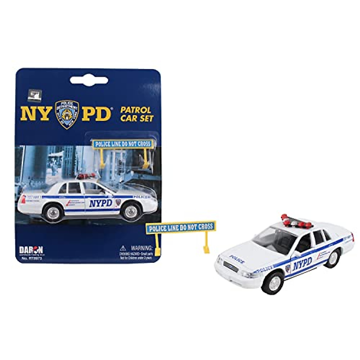 Daron NYPD Police Car Set