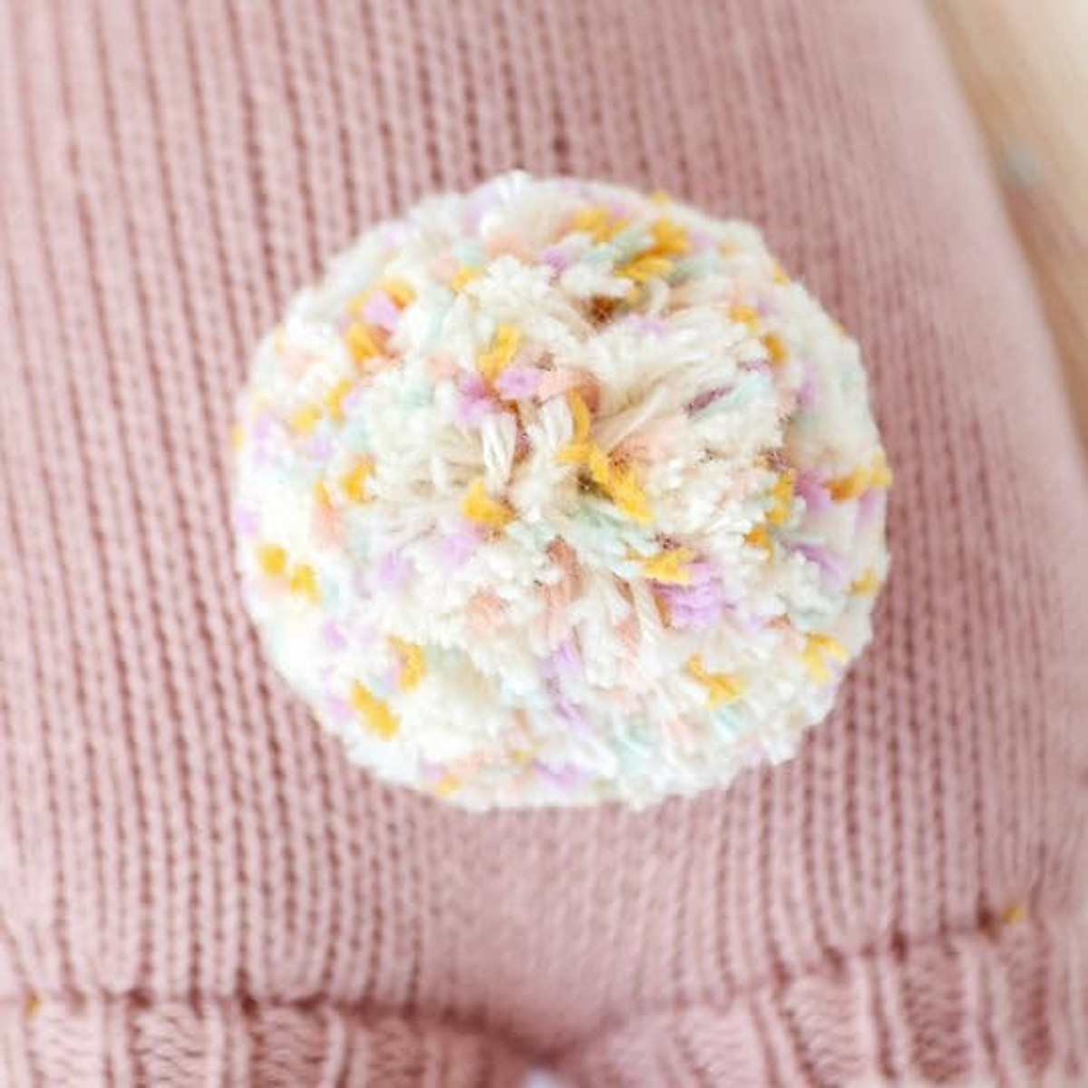 cuddle + kind Harper The Bunny Little 13" Hand-Knit Doll – 1 Doll = 10 Meals, Fair Trade, Heirloom Quality, Handcrafted in Peru, 100% Cotton Yarn