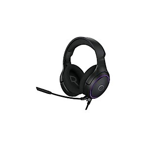 Cooler Master MH650 Gaming Headset with RGB Illumination, Virtual 7.1 Surround Sound, Durable Aluminum Frame, Detachable Omni-Directional Boom Mic, USB Connectivity (MH-650)