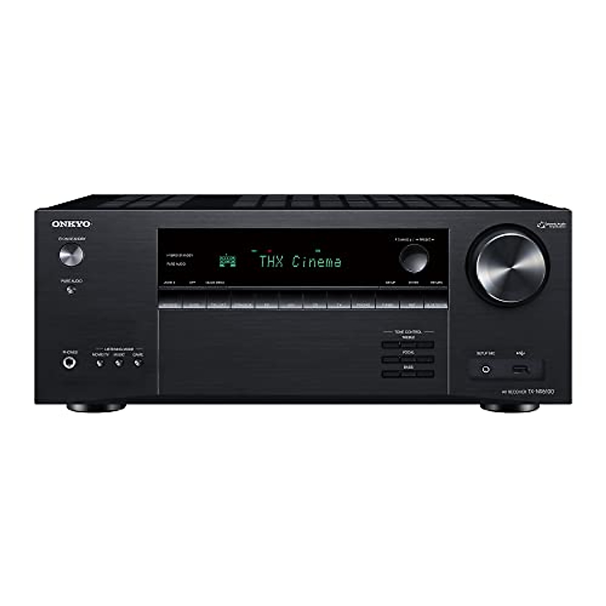 Onkyo TX-NR6100 7.2 Channel THX Certified Network AV Receiver (Renewed), Black