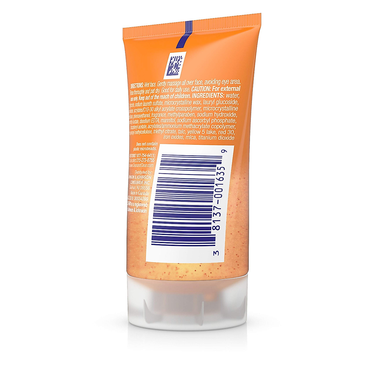 Clean & Clear Morning Burst Facial Scrub - Original - 1 oz