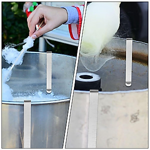 Kichvoe Clips 20pcs Cotton Candy Clip Stabilizer Cotton Candy Machine Parts Marshmallow Stabilizing Securing Candy- Machine Supplies Marshmallow Stabilizer