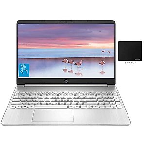 HP 15.6" FHD Touchscreen Student and Business Laptop Computer, 11th Gen Intel Quad-Core i5-1135G7, 16GB RAM, 256GB NVMe SSD, WiFi, HD Webcam, HDMI, Win 10 Bundle with GalliumPi Accessories