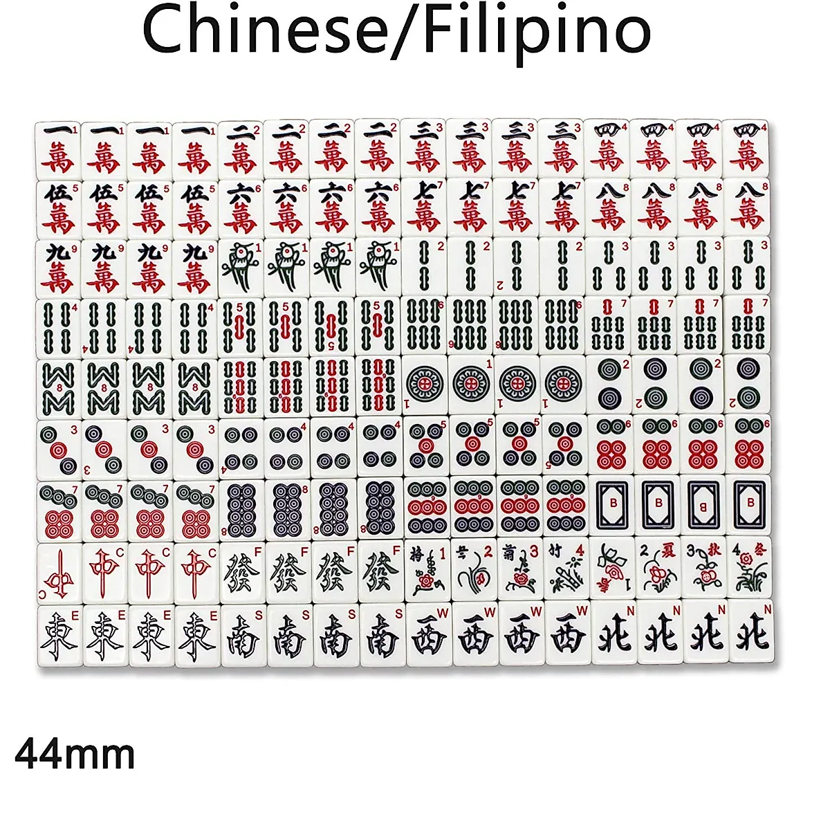 usamjtable Automatic Mahjong Table4-Legs Dining Table Style with 44mmTiles Hard Tabletop Cover Included
