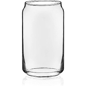 Libbey Can Shaped Beer Glass - 16 oz