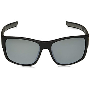 Suncloud Range Polarized Sunglasses, Matte Black/Polarized Silver Mirror, One Size