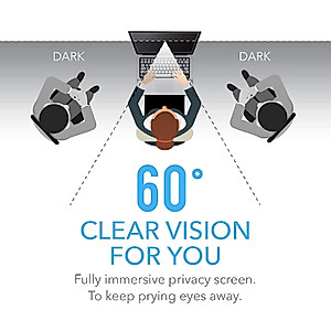 Nusign+ Computer Privacy Screen Filter 27 inches for Widescreen Monitor – Date Protection Desktop Security Anti-Glare, Anti-Scratch, Blocks 96% UV–16:9 Aspect Ratio, Inch (Diagonal) - 16:9 Ratio
