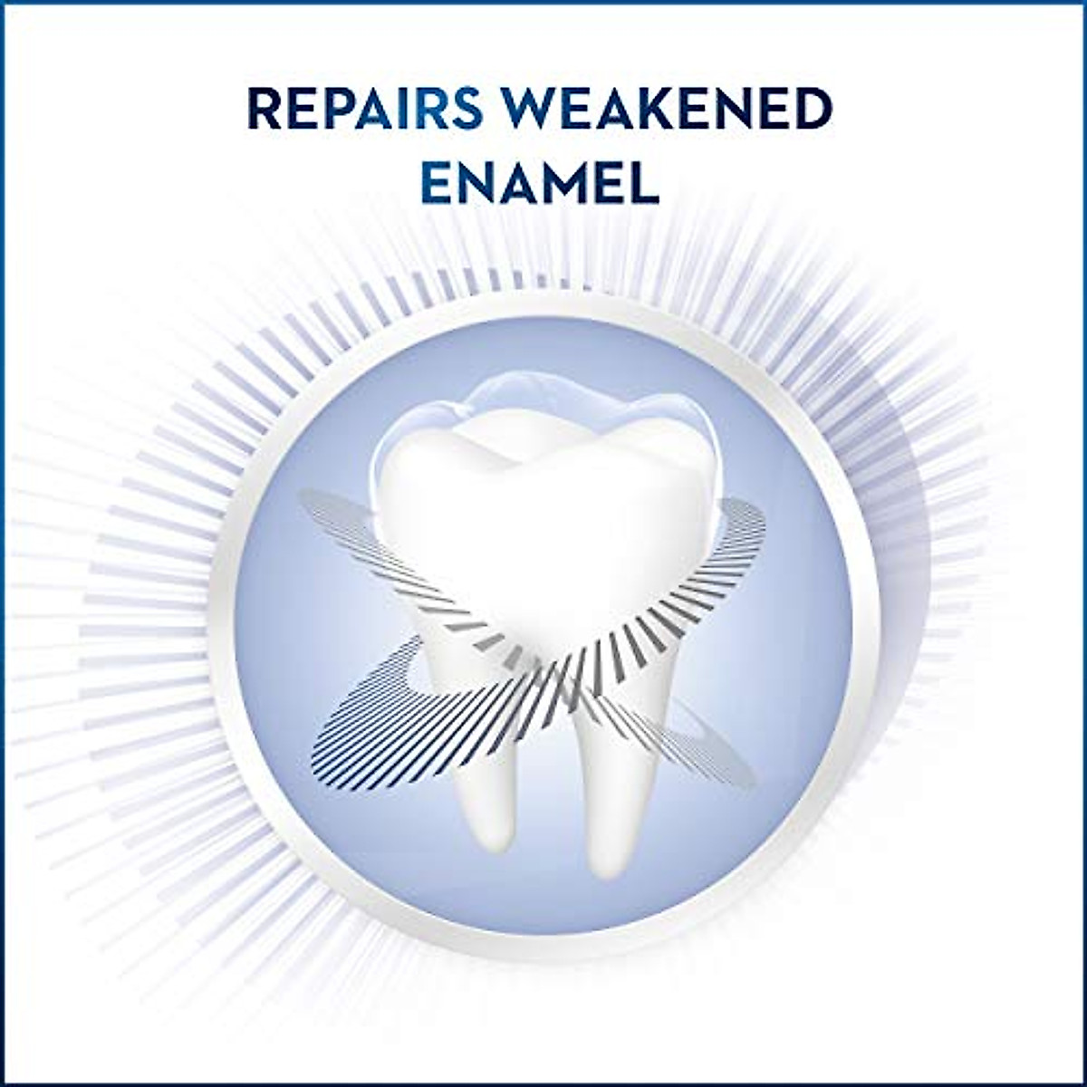 Crest Gum & Enamel Repair Toothpaste, Advanced Whitening, 4.1oz (Pack of 3) ( Packaging May Vary )