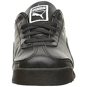 PUMA Roma Basic JR Sneaker (Little Kid/Big Kid) , Black/Black, 6.5 M US Big Kid