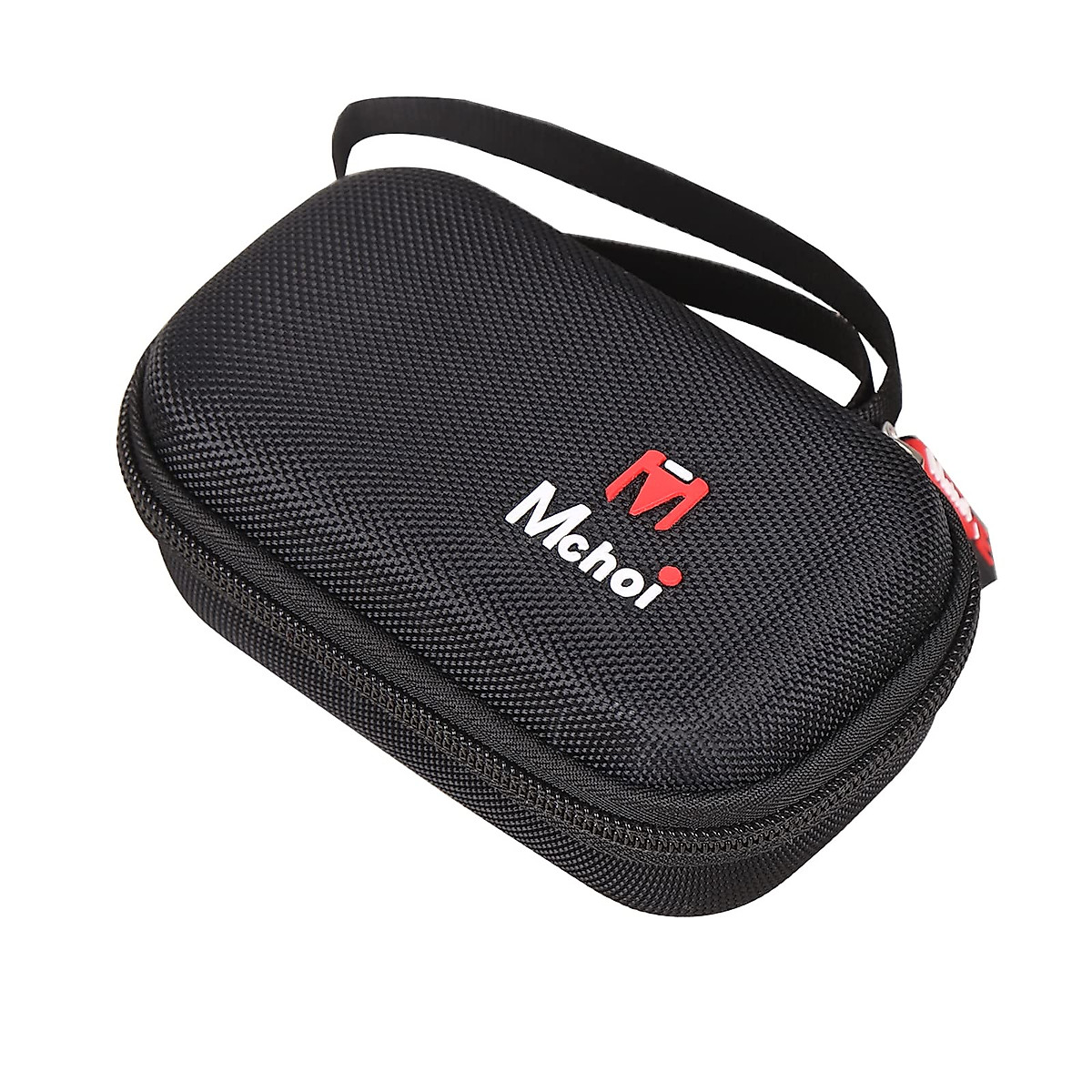 Mchoi Hard Carrying Case for Carson MicroFlip 100x-250x LED and UV Lighted Pocket Microscope, Shockproof, Waterproof, Lightweight, Dustproof, Black, Grey