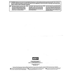 Weber #80671 Charcoal Grill Lid Handle