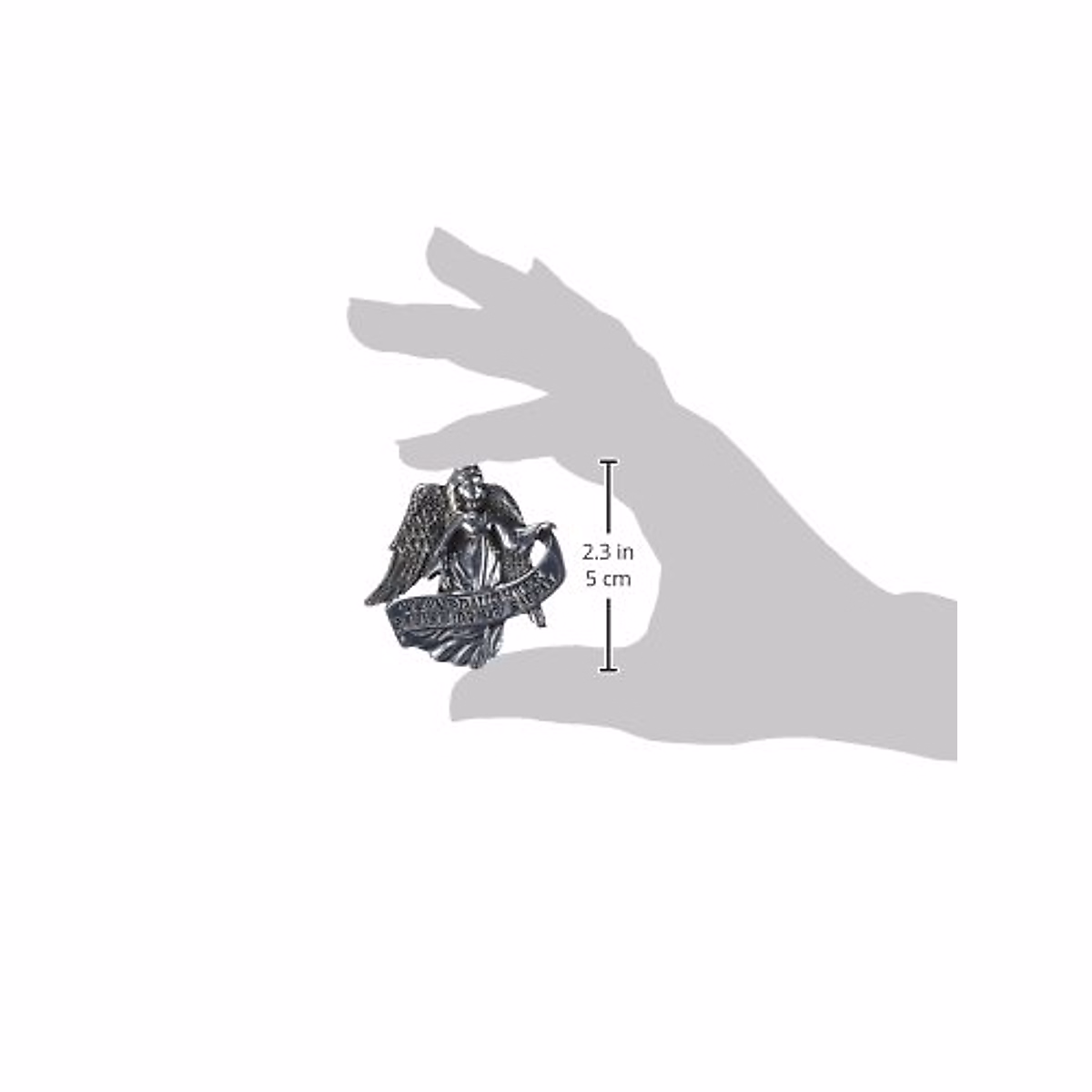 Cathedral Art (Abbey & CA Gift Granddaughter Drive Safely Auto Visor Clip, Silver