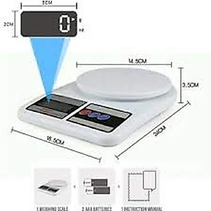 LCD Household Kitchen Scale Precision Digital Electronic Scale 7KG/1G