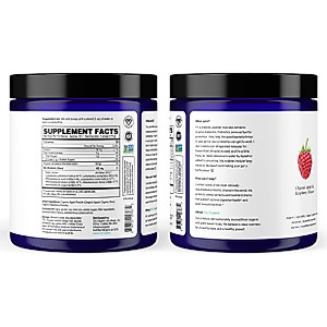 Ora Organic Prebiotic and Probiotic Powder Supplement - 20 Billion Probiotics, 7 Strains for Best Prebiotic Powder, Non-GMO, Probiotics for Women, Men & Kids - Apple Raspberry Flavor, 30 Servings…