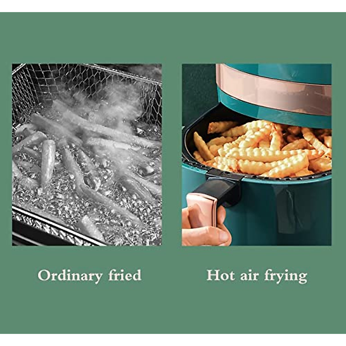 Air Fryer Household Machinery Electric Fryer Smart Multi-Function Oven French Fries Machine Fryer 3.7L Every Family