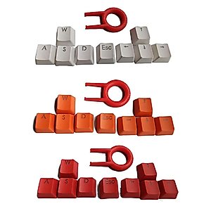 9 Keys PBT Backlit Keycaps WASD/ESC/Direction With Key Cap Puller For MX Switches Mechanical Keyboard keycaps set custom percent puller anime Keyboard key caps cover Gaming spacebar mechanical Wired