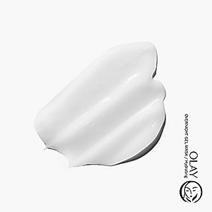 Face Mask Gel by Olay Masks, Overnight Facial Moisturizer with Vitamin E and Hyaluronic Acid for Hydrating Skin, 1.7 Fl Ounce