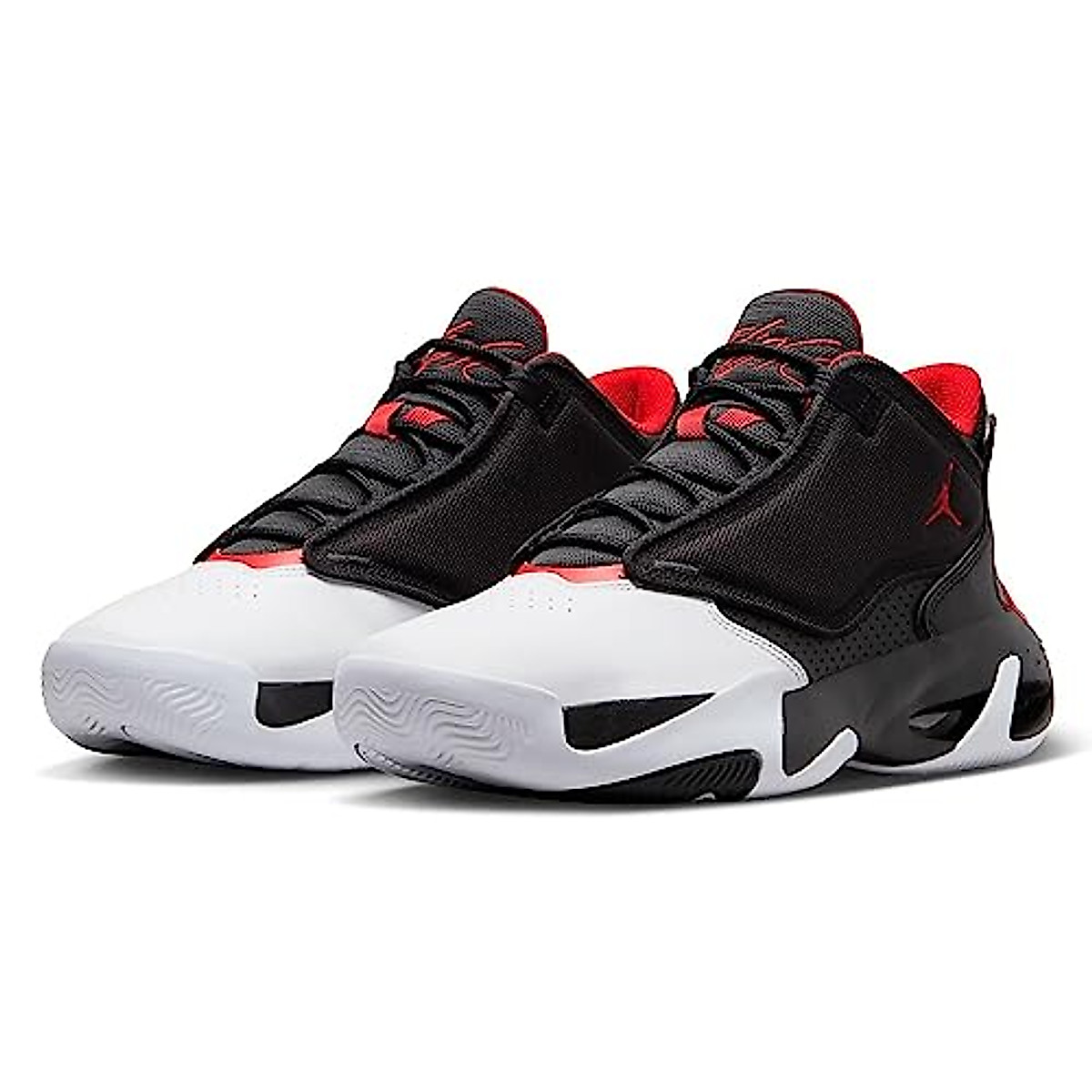 Men's Jordan Max Aura 4 Shoes Black/Gym Red/White (DN3687 061) (us_Footwear_Size_System, Adult, Men, Numeric, Medium, Numeric_9)
