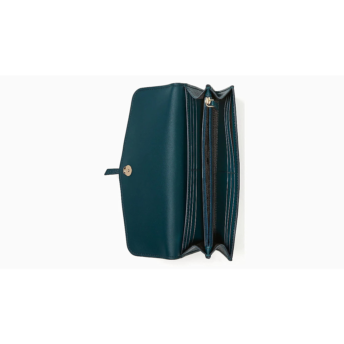 Kate Spade New York Marti Large Slim Flap Wallet (Peacock)