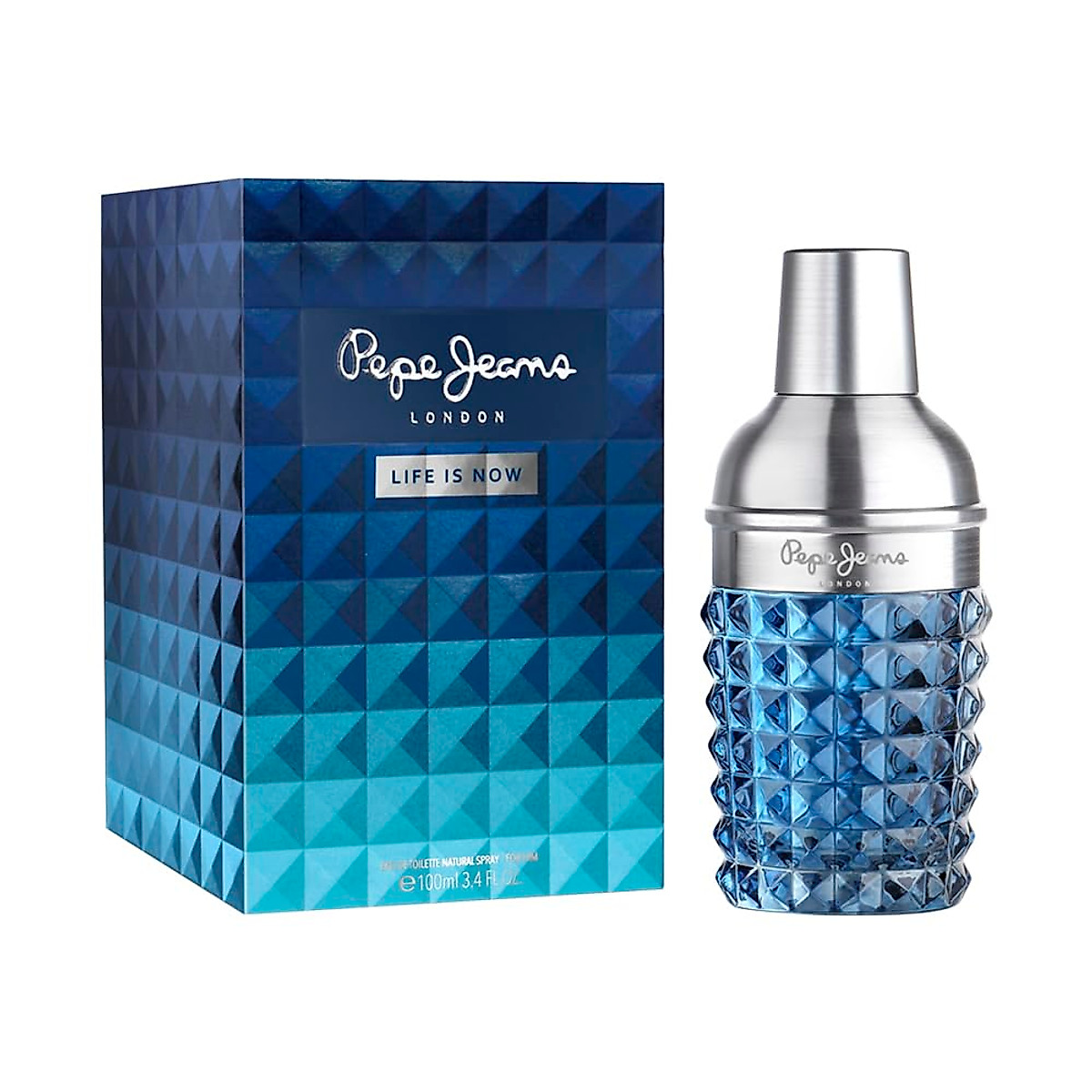 Pepe Jeans London for Men - 3.4 Oz Edt Spray, 3.4 Oz