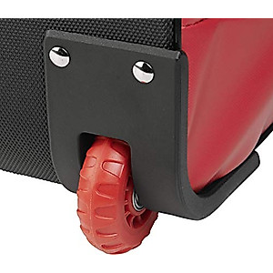 Rawlings | R1502 Wheeled Catcher's Bag | Baseball/Softball | Scarlet