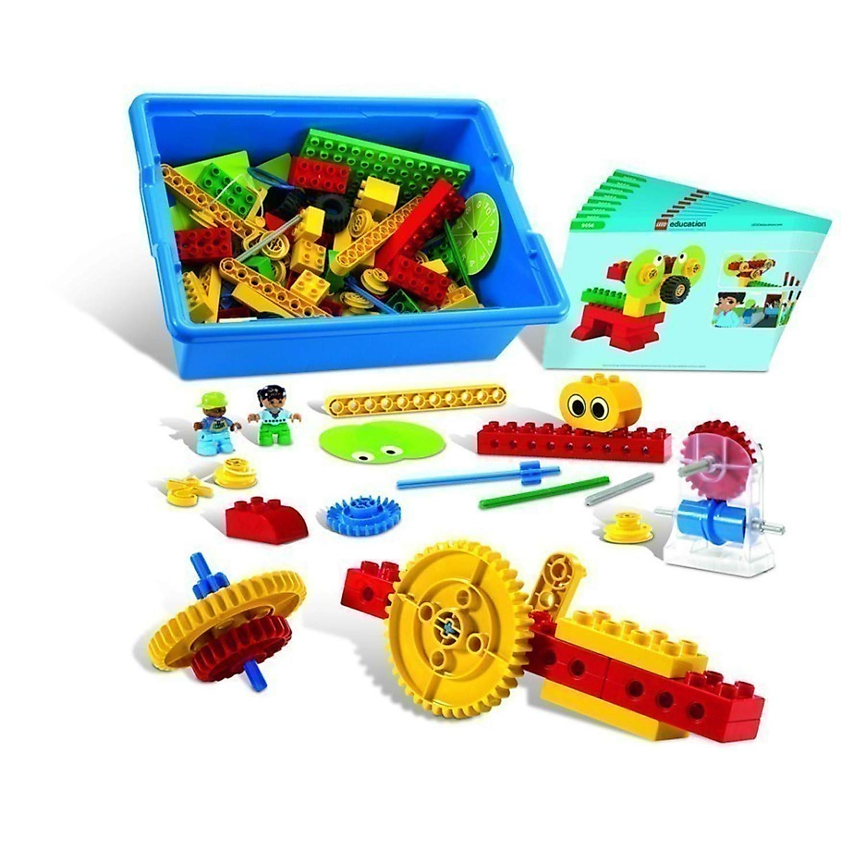 LEGO Education DUPLO Early Simple Machines Set 9656, Mechanical Fun Educational Toy and STEAM Learning for Girls and Boys Ages 5 and up (102 Pieces)