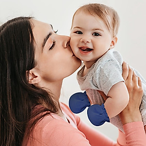 KiddyCare Baby Hand Mittens, Ultra Soft Newborn Gloves for Boys & Girls, Scratch-Resistant 0-6 Months, Breathable and Gentle Elastic Cuffs, Unisex Mittens for Everyday Comfort and Protection 4-Pack