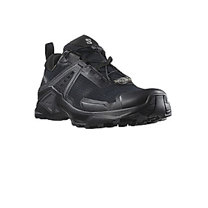 Salomon mens Salomon Men's X Raise 2 Gore-tex Hiking for Men Climbing Shoe, Black/Black/Magnet, 11 US