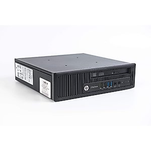 HP EliteDesk 800 G1 Ultra Small Form Desktop PC, Intel Quad Core i5-4590S up to 3.7GHz, 16G DDR3, 500G, WiFi, BT 4.0, Windows 10 64 Bit-Multi-Language Supports English/Spanish/French(Renewed)