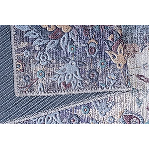 Perga Rugs Machine Washable Area Rug for Bedroom, Kitchen, Bathroom, Living Room, Entryway, Home Decor Non Slip Rug, Pet Friendly & Resistant Throw Indoor Floor Carpet